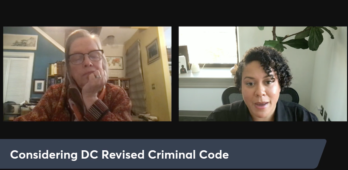 Conversations Toward Repair #6: DC Revised Criminal Code – Virginia ...